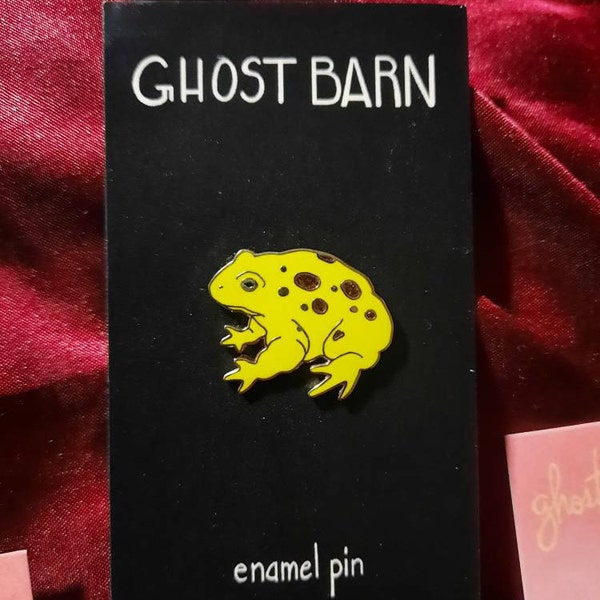 Toad Enamel Pin - Etsy