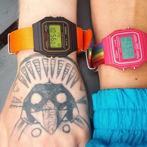 Casio Calculator Watch With Green Screen Mod CA-53W-1ER - Etsy