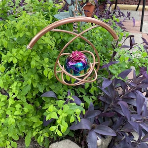 Copper Garden Sprinkler, Outdoor Garden Sprinkler, Aquatic Atoms Copper ...