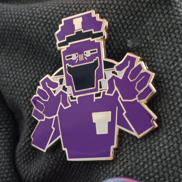 Purple Guy / William Afton / Dave Miller Five Nights at Freddy's Pin ...