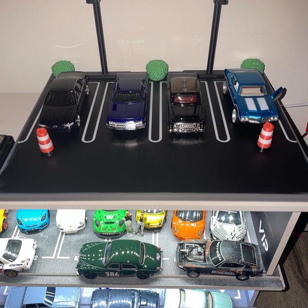 1/64 Model Cars Diorama Model Diecast - Car Wash Station! - 3D Printed ...