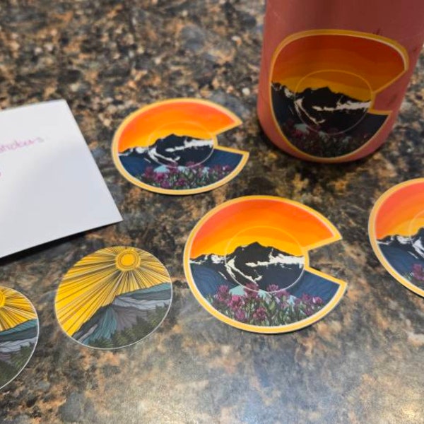 Pictured Rocks Sticker - Etsy