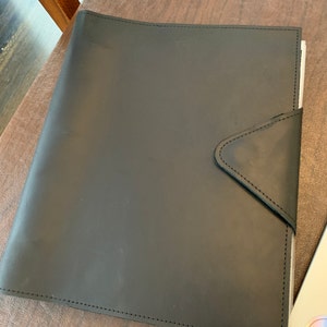 Leather Document Holder Full Grainleather Folder A4leather - Etsy