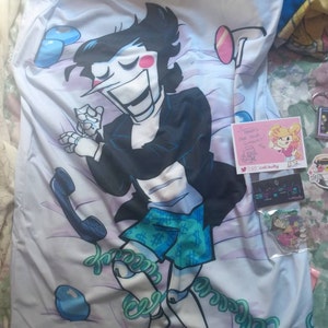 Spamton Deltarune Pillow Case Dakimakura 2-way Tricot 20x28 - Etsy