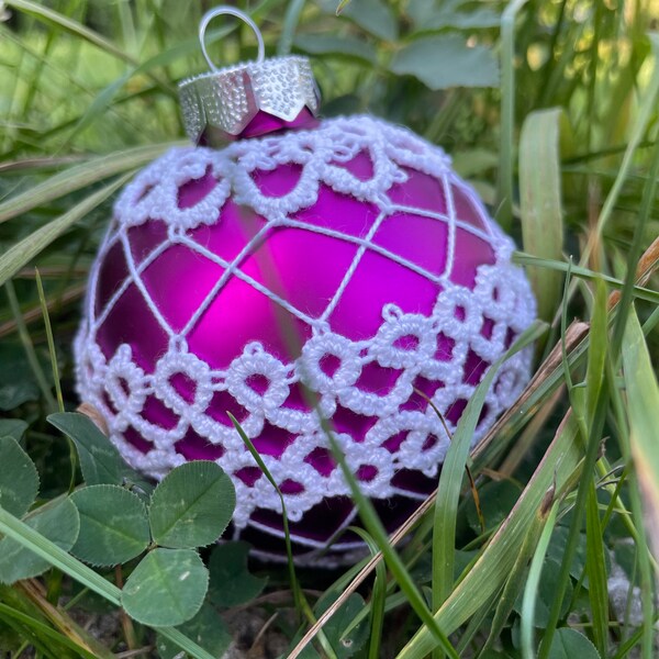 Tatting Pattern - Three Christmas Ornaments - Instant Digital Download ...