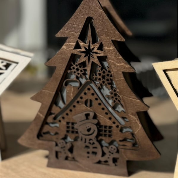 Laser Svg Christmas Advent Calendar Laser Cut File, Christmas Laser ...