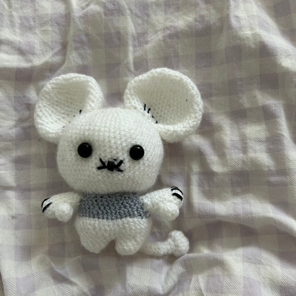 Maushold - Tandemaus Crochet Pattern. PDF Plushie Amigurumi Pattern in ...