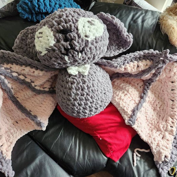 Giant Bat Crochet *pattern* - Etsy