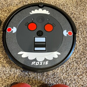 The Original Rosie the Robot Face Decals for Your Robotic - Etsy