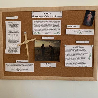 Traditional Catholic Rosary Lapbook - Etsy