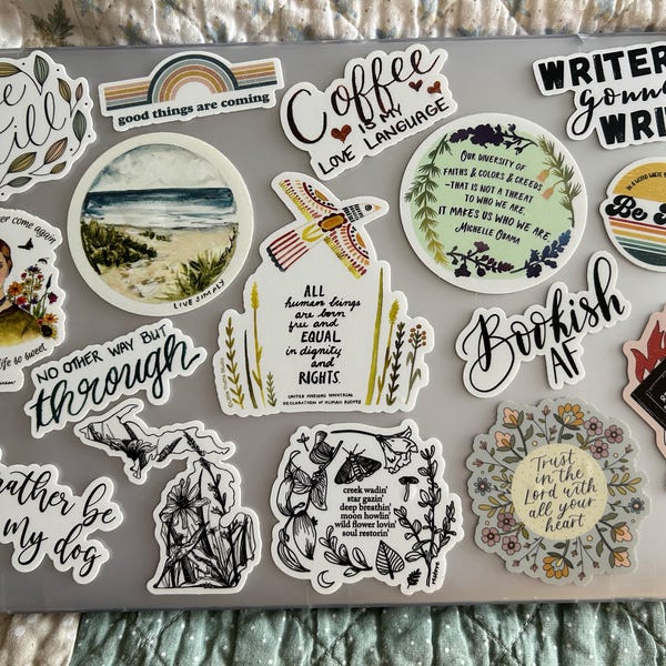 Bible Verse Stickers Faith Stickers Set of 3 Vinyl Stickers Psalm 121 ...