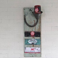 Rusteze Cars Racing Labels Rusty Oil Tin Can Party Themed Prints Set of ...