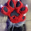 Canine and Feline Feral Hand Paws Digital Pattern two in One PDF ...