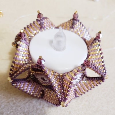 Bead Pattern: Snow Angel, Tree Ornament, Pdf. Tutorial. English Only ...