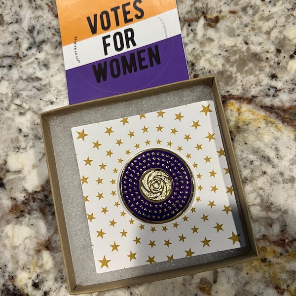 19th Amendment Centennial Pin -- Women's Suffrage Pin -- United States ...