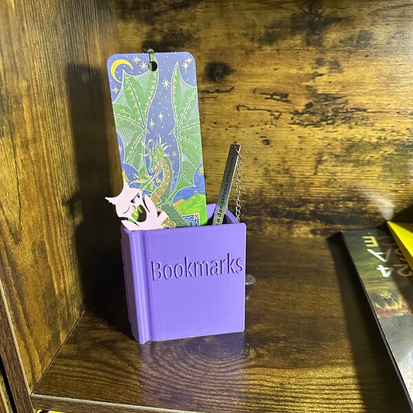 Book Shaped Bookmark Holders - Bundles Available - 3D Printed - Bookish ...