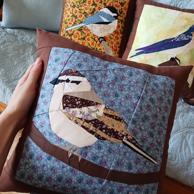 Mountain Bluebird Paper Piecing Pattern - Etsy