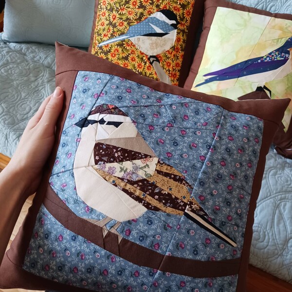 Chickadee Paper Piecing Pattern - Etsy