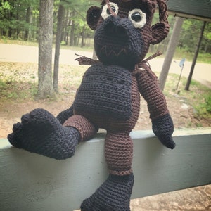 Sasquatch Crochet Pattern, Bigfoot, Amigurumi, Yeti, Handmade Doll ...