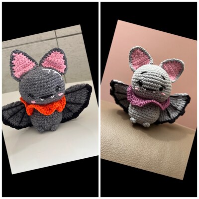 The Little Bat Crochet Pattern Crochet Bat Bat Amigurumi Crochet ...