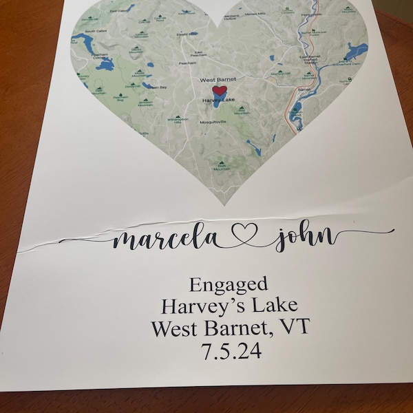 ENGAGEMENT GIFTS for Couple, Unique Personalized Printable Engagement ...