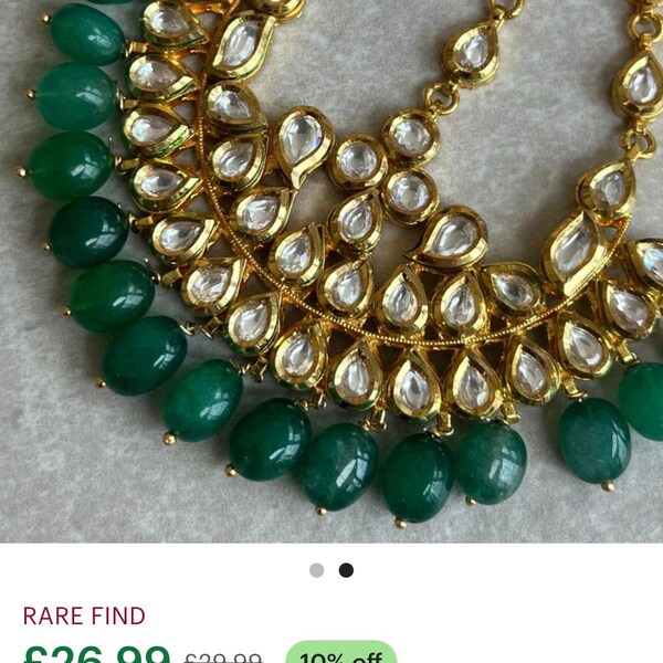 Silver Bridal Set - Pearl Indian/ Pakistani Style With Jhumka Earring ...