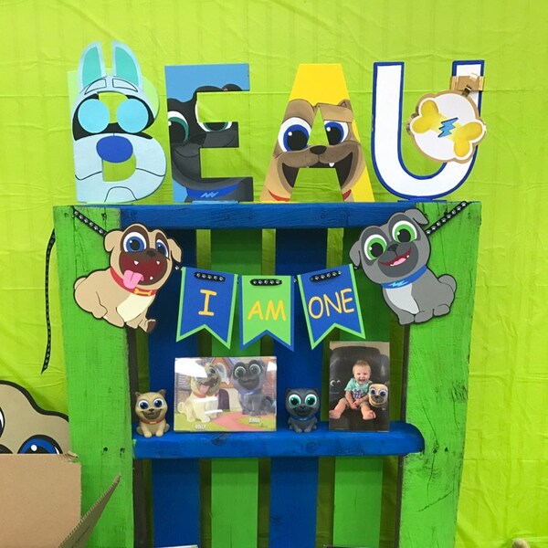 Puppy Dog Pals Inspired Letters/puppy Dog Pals Party/puppy/photo Prop ...