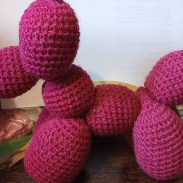 Balloon Animal Dog Crochet PATTERN ONLY Instant DOWNLOAD Puppy ...