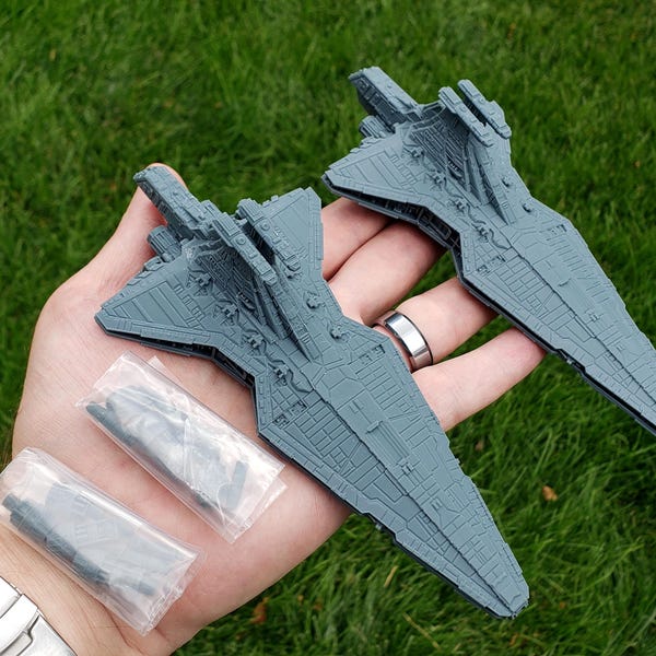 SW Armada Venator-class Star Destroyer (mel Miniatures) - Etsy