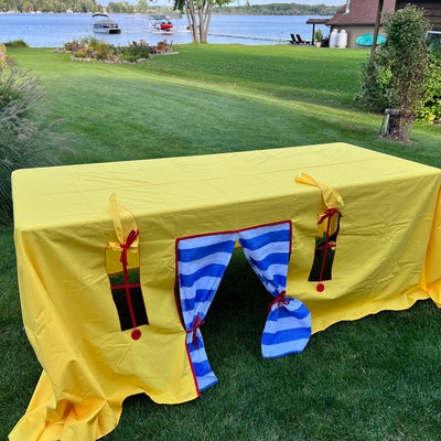 Tablecloth Play House, Table Playhouse, Table Tent, Play Tent, Outdoor ...