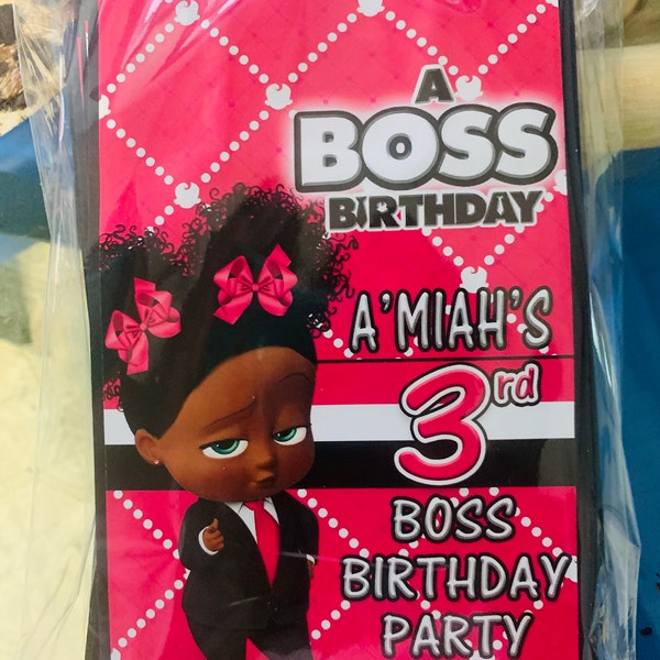 Boss Birthday Gift Bag-boss Baby Birthday-boss Baby Party-boss Baby ...
