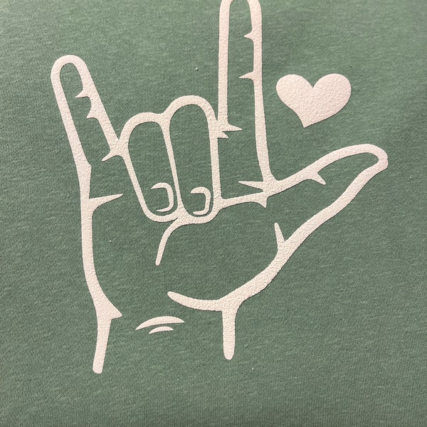 I Love You Hand Sign Svg, ASL, Sign Language Svg. Vector Cut File ...