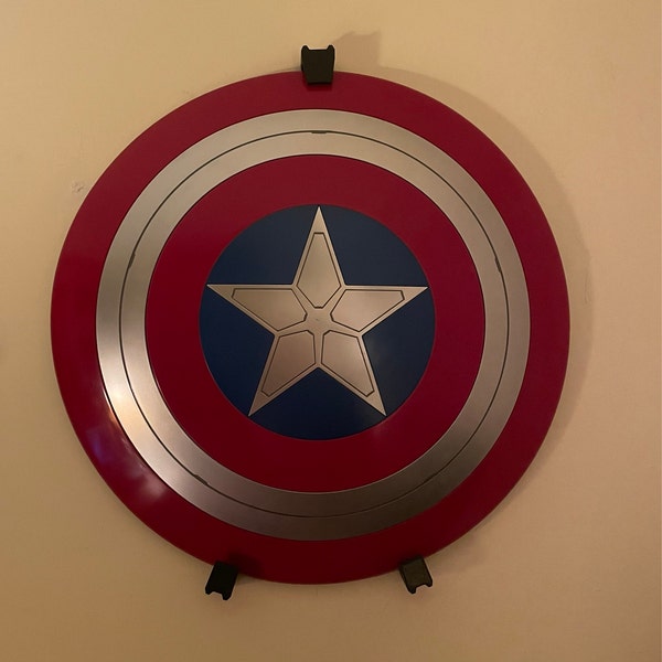 Captain America Shield Wall Mount / Super Hero Shield Display - Etsy