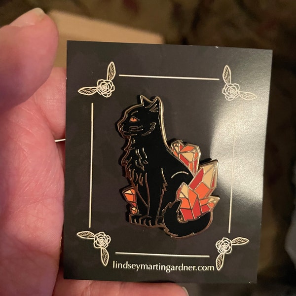 Elemental Cats Enamel Pin - Water Cat | Gold Plated Collectible Pin - Etsy