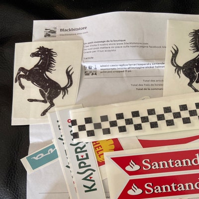 Sticker NCR Corse Ducati Stickers Kit Contoured Around the - Etsy