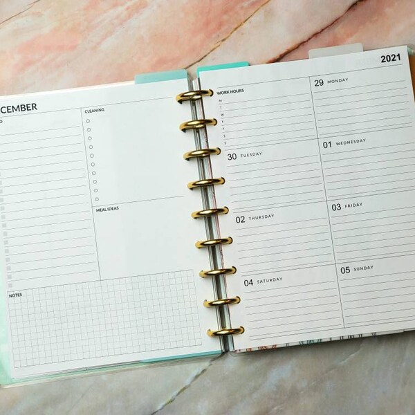 EDITABLE Happy Planner Dashboard Printable, Happy Planner Dashboard ...