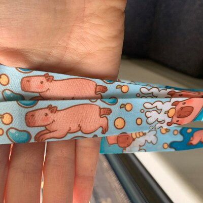 Candy Capybara Sticker Sheet Sweets Capybara Stickers - Etsy