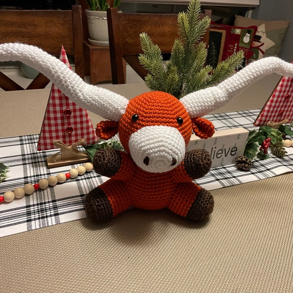 Tex Longhorn PDF Crochet Pattern - Etsy