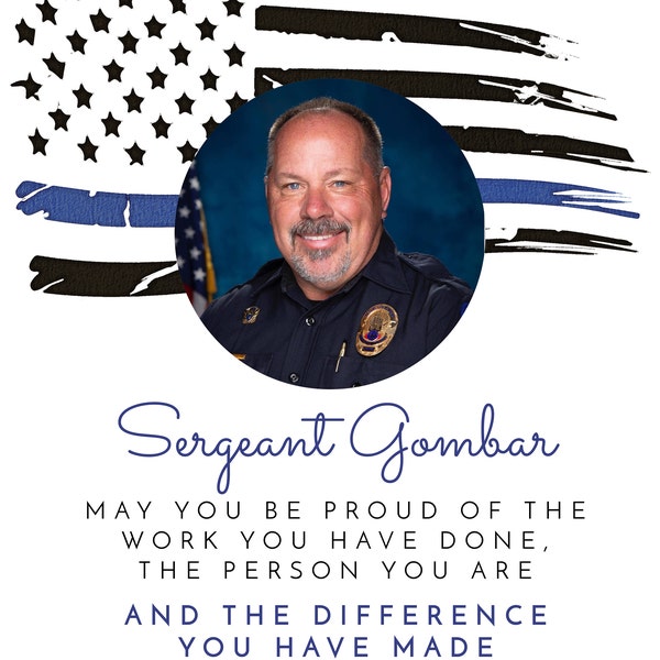 Police Retirement Welcome Sign Template, Police Thank You Sign for ...