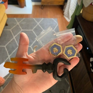 Sea of Thieves Gold Hoarder Key Antique Gold Replica From - Etsy