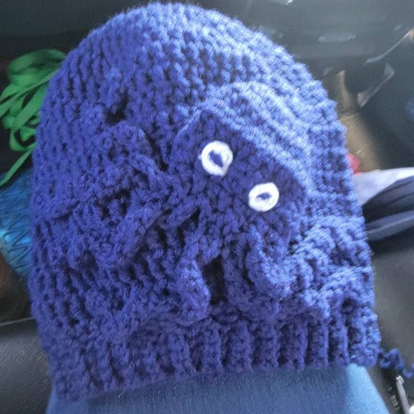 Pattern Only for Crochet Octopus Hat - Etsy