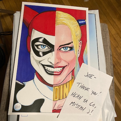 Harley Quinn Transformation 11x17 Fine Art Print - Etsy