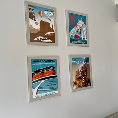 Disney Soarin Around the World Poster Epcot Poster Disney Attraction ...