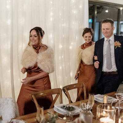 Blush With Black Tips Faux Fur Bridal Wrap, Wedding Fur Shrug, Bridal ...