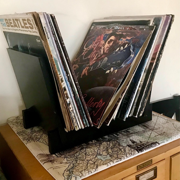 Vinyl Record Flip Rack Storage Display - Etsy