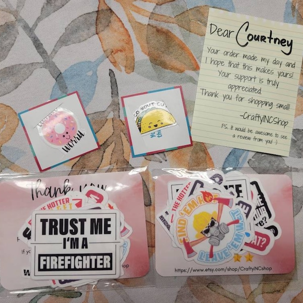 Firefighter Sticker | Firefighter Gift | Firefighter Stickers Funny ...