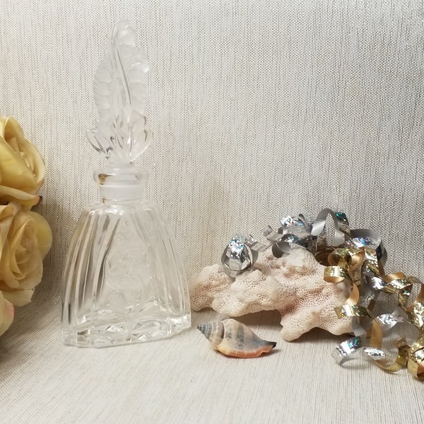 Marcel Franck France Perfume Bottle With Brass Atomizer, Signed Made in ...