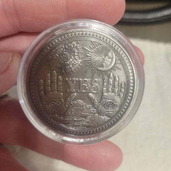 Yes / No Divination Coin - Etsy