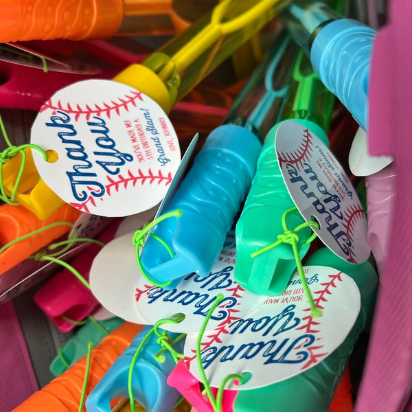 Baseball Thank You Tag, Baseball 1st Birthday Tag, Baseball Party Favor ...