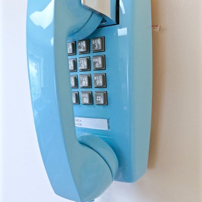 Red Push Button Desk Phone Restored and Working Touch Tone - Etsy